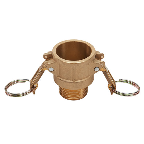 Brass 1" Female Camlock Fitting x 1" Male Pipe Thread – CamlockDirect