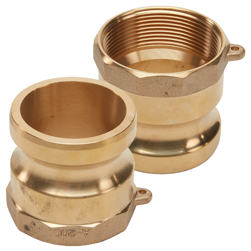 Brass Camlock Male to Female Threads – CamlockDirect