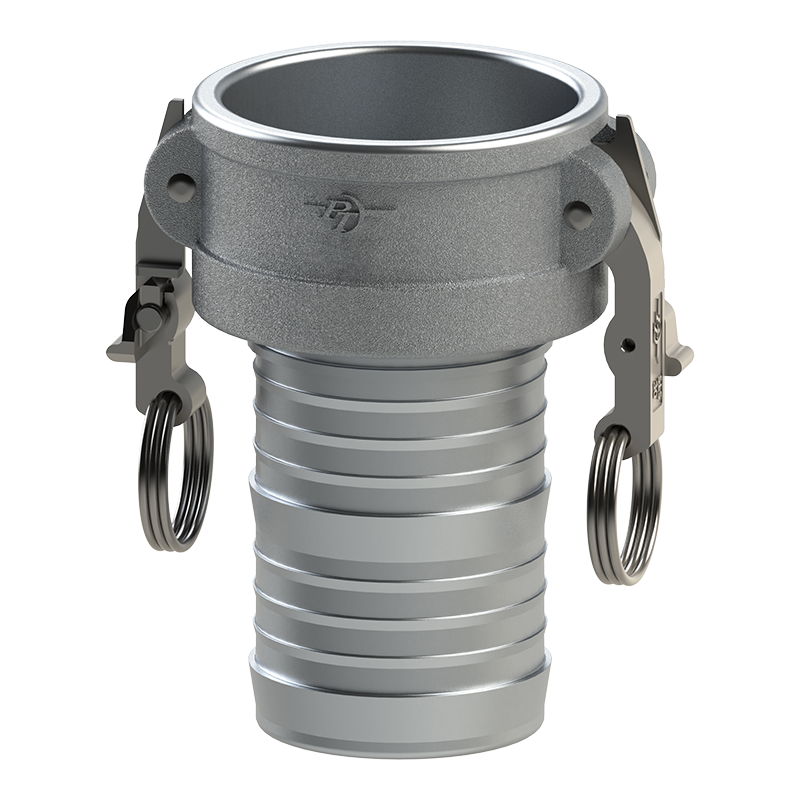 Plastic (Poly) Locking Female Camlock to Hose Shank – CamlockDirect