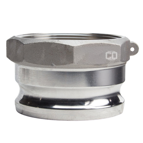 Aluminum 4" Male Camlock Fitting x 4" Female Pipe Thread – CamlockDirect