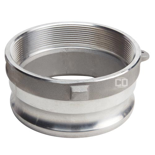 Aluminum 6" Male Camlock Fitting x 6" Female Pipe Thread – CamlockDirect