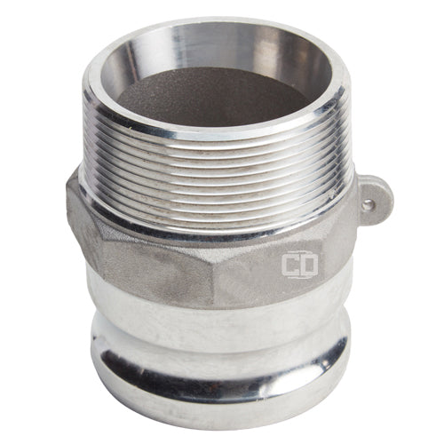 Aluminum 3" Male Camlock Fitting x 3" Male Pipe Thread – CamlockDirect
