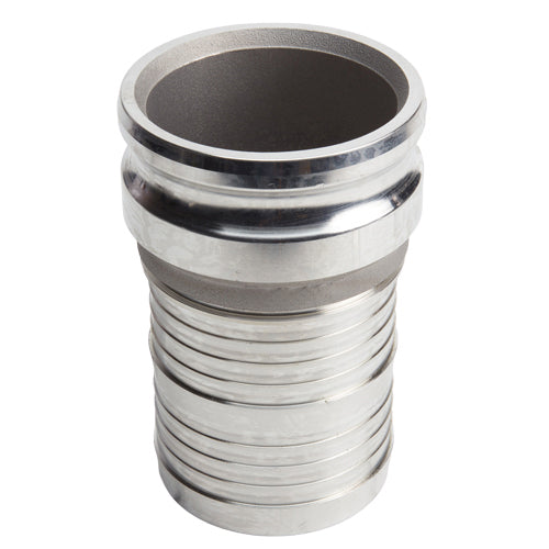 Aluminum 4" Male Camlock Fitting x 4" Hose Shank – CamlockDirect