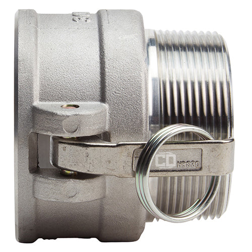 Aluminum 3" Female Camlock Fitting x 3" Male Pipe Thread – CamlockDirect