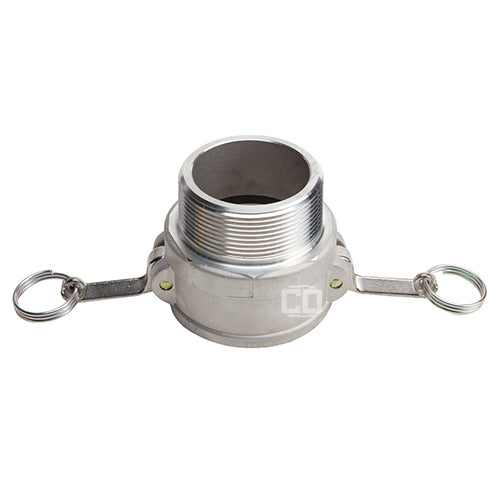 Aluminum 4" Female Camlock Fitting x 4" Male Pipe Thread – CamlockDirect