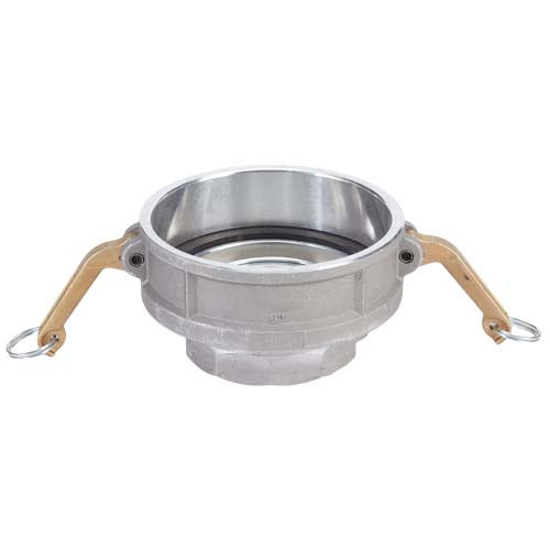 Aluminum 6" Female Camlock Fitting x 4" Female Pipe Thread (USA ...