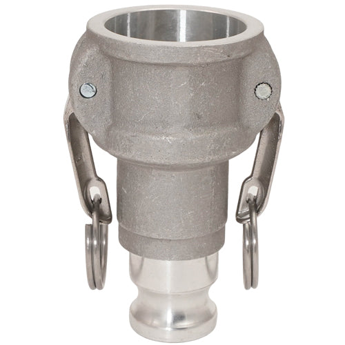 Aluminum 1 1/2" Female Camlock Fitting x 1" Male Camlock Fitting ...