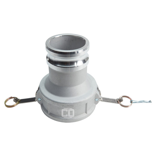 Aluminum 5" Female Camlock Fitting x 4" Male Camlock Fitting ...