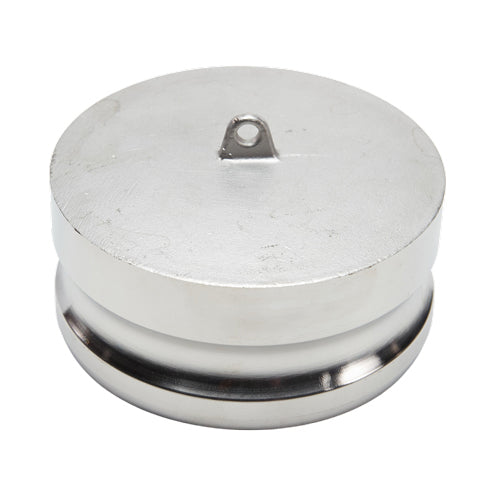 Stainless Steel 4" Camlock Male Dust Plug – CamlockDirect