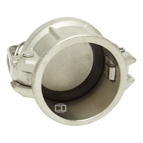 Stainless Steel 2" Female Camlock Dust Cap – CamlockDirect