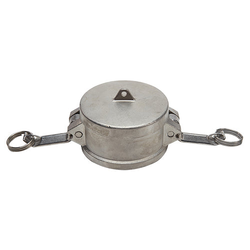 Stainless Steel 3" Female Camlock Dust Cap (USA) – CamlockDirect
