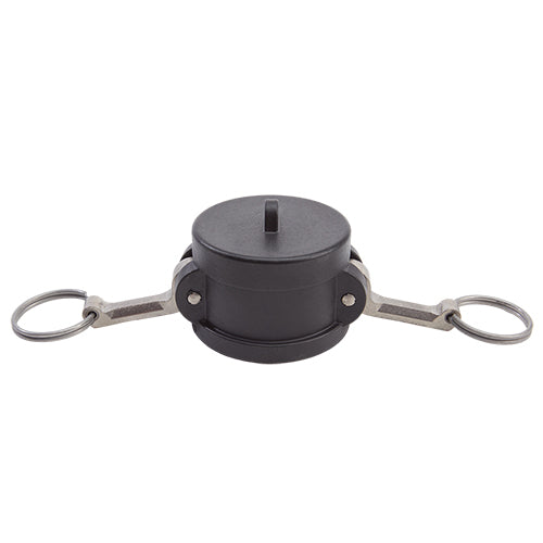 Polypropylene 2" Female Camlock Fitting Dust Cap (USA) – CamlockDirect