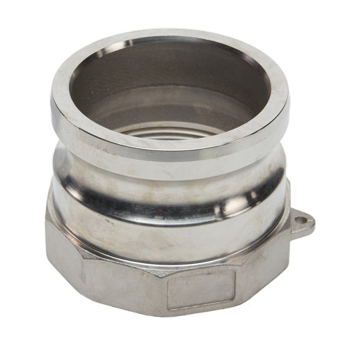 Stainless Steel 3" Male Camlock x 3" Female BSP – CamlockDirect