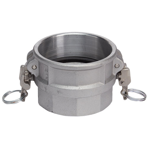 Aluminum Locking 4" Female Camlock Fitting x 4" Female Pipe Thread (USA ...