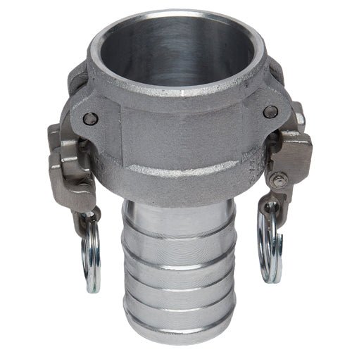 Aluminum Locking 2" Female Camlock Fitting x 2" Hose Shank (USA ...