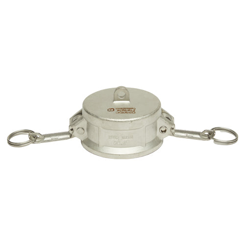 Stainless Steel 3" Female Camlock Dust Cap – CamlockDirect