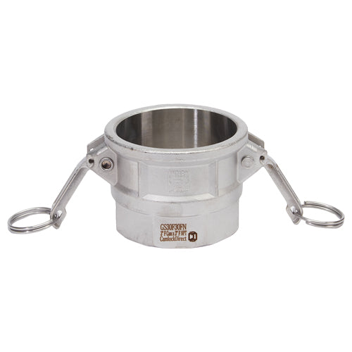 Stainless Steel 3" Female Camlock Fitting x 3" Female Pipe Thread ...