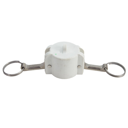 Food Grade Poly 1 1/4" Female Camlock Fitting Dust Cap (USA ...