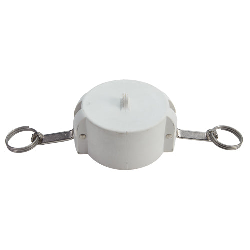Food Grade Poly 3" Female Camlock Fitting Dust Cap (USA) – CamlockDirect