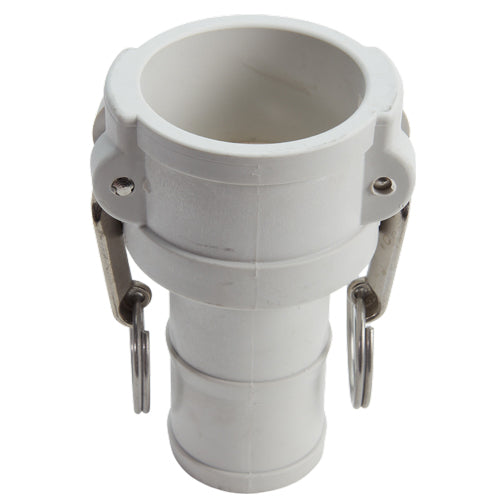 Food Grade Poly 2" Female Camlock Fitting x 2" Plastic Hose Shank (USA ...