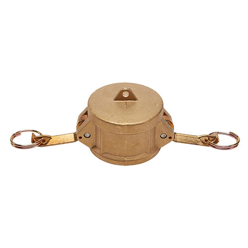 Brass 2" Female Camlock Dust Cap – CamlockDirect