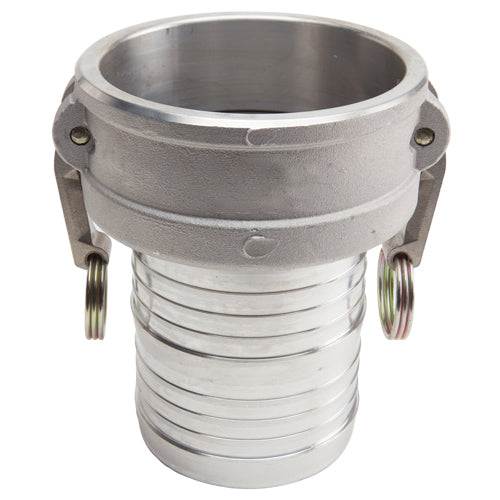 Aluminum 6" Female Camlock Fitting x 6" Hose Shank – CamlockDirect