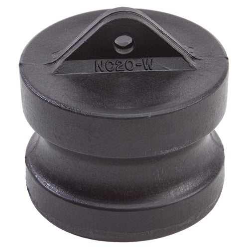 Polypropylene 2" Male Camlock Fitting Dust Plug (USA) – CamlockDirect