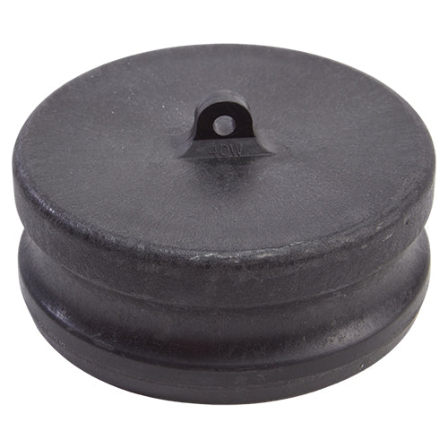 Polypropylene 4" Male Camlock Fitting Dust Plug (USA) – CamlockDirect
