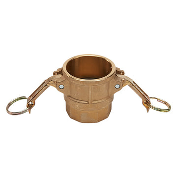 Brass Camlock Female to Female Threads – CamlockDirect