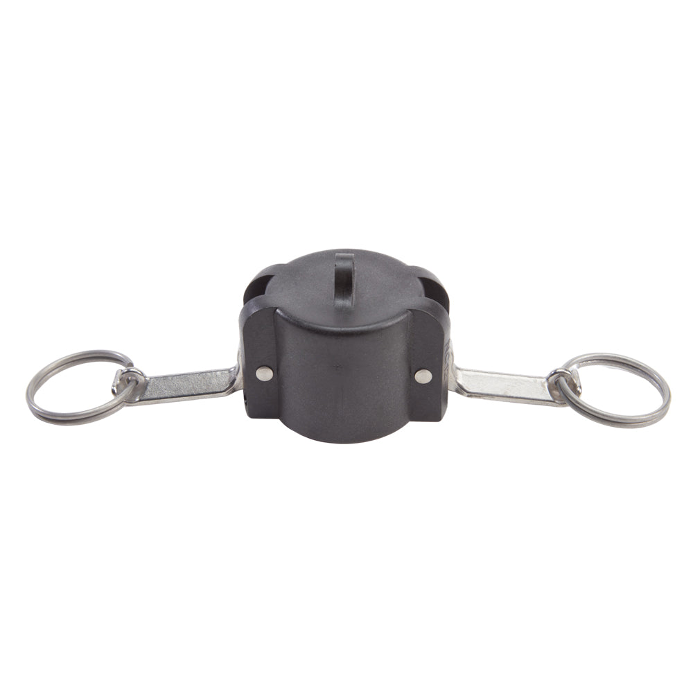 Polypropylene 1 1/4" Female Camlock Fitting Dust Cap (USA) – CamlockDirect