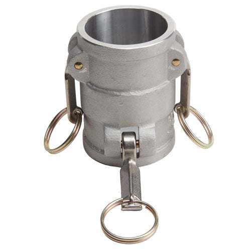 Aluminum 2" Female Camlock Fitting x 2" Female Camlock Fitting ...