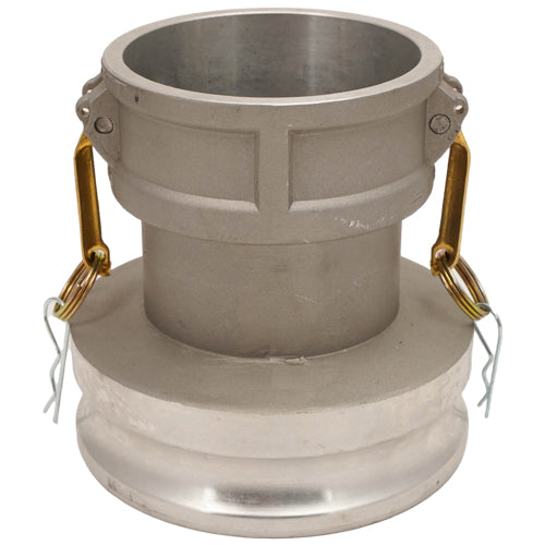 Aluminum 4" Female Camlock Fitting x 6" Male Camlock Fitting ...